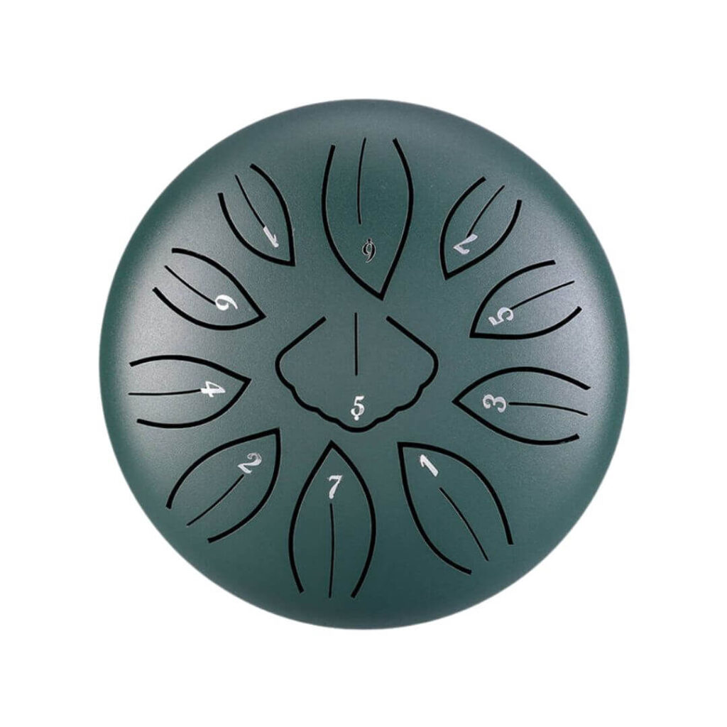 Mėnulio būgnas Hluru-Huashu TWG11-6 Malachite (C tonacija)